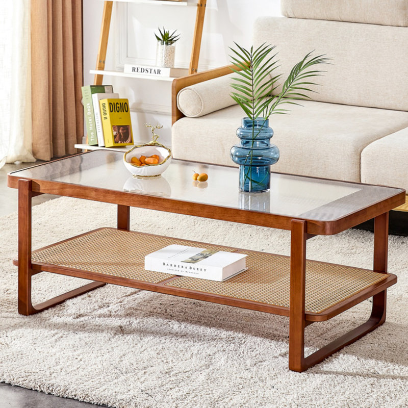 Glass top coffee and end tables store
